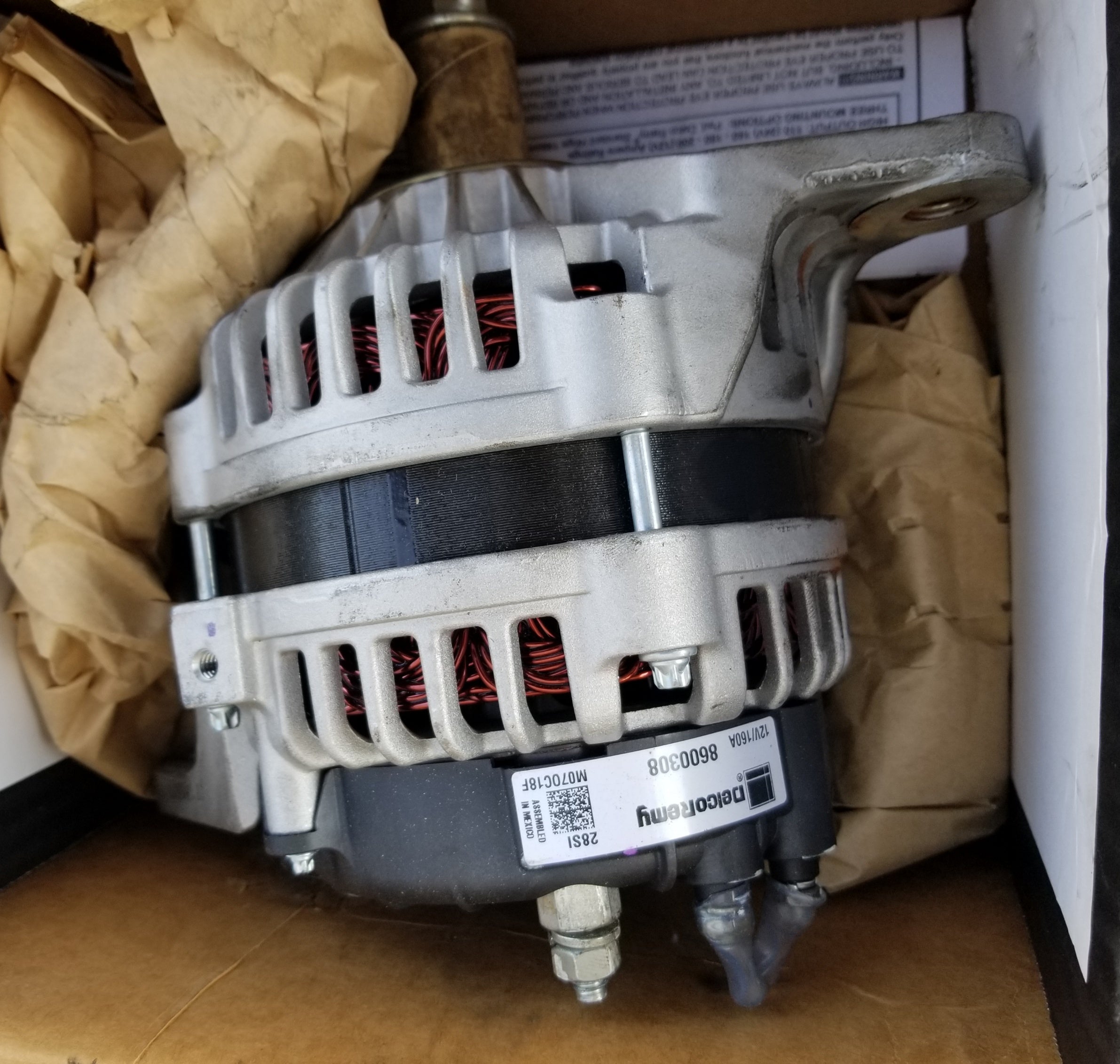 Alternator - Delco Remy 8600308 – C2RWTNT Parts